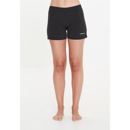 Endurance Damen Shorts "Potenza 2 in 1 Shorts", schwarz, Gr. 42, unifarben, 86% Polyester, 14% Elasthan, Hosen, mit haltgebender Innenshorts