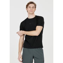 Virtus Herren Funktionsshirt "Vamod", schwarz, Gr. S, unifarben, 60% Baumwolle, 40% Polyester, Shirts, mit schnelltrocknender Funktion