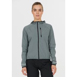 Endurance Damen Softshelljacke "Dorit", grau, Gr. 40, unifarben, 100% Nylon, Jacken, mit wasserabweisender Eigenschaft