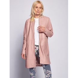 Maze Damen Ledermantel "4202040", braun, Gr. L, Obermaterial: 100% Lammleder; Futter: 100% Polyester, M&auml;ntel