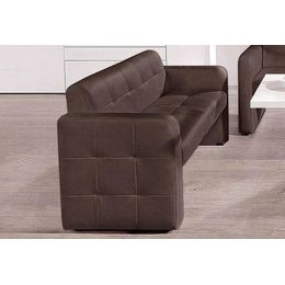 2-Sitzer, B:162cm H:82cm T:68cm, braun, exxpo - SOFA FASHION, Sofas, "Barista, modern und bequem, hoher Sitzkomfort", moderne Sitz- und