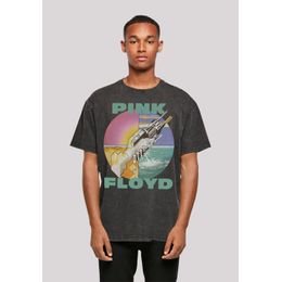 F4NT4STIC Damen T-Shirt "Pink Floyd Oversize T-Shirt", schwarz, Gr. L, Obermaterial: 100% Baumwolle, Shirts, Print