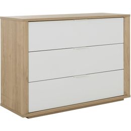 Kommode GAMI, B:124cm H:87,3cm T:46cm, braun, Spanplatte, Schlafzimmer, Sideboards, "MANAE", Kommode mit großem Stauraum