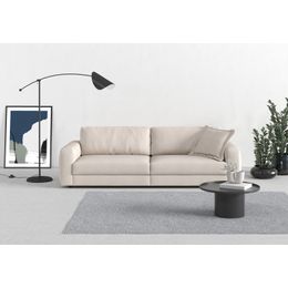 Big-Sofa Trendmanufaktur, B:264cm H:84cm T:111cm, grau, 100% Polyester, Sofas, "Bourbon, Designsofa, Mega Sofa mit tollem Sitzkomfort, Breite 264cm",