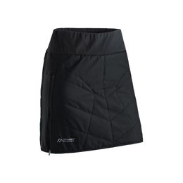 Maier Sports Damen Sweatrock "Skjoma Skirt W", schwarz, Gr. 44, Oberstoff 1: 100% Polyester / Oberstoff 2: 85% Polyamid, 15% Elasthan, Röcke, Damen