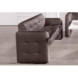 2-Sitzer, B:162cm H:82cm T:68cm, braun, exxpo - SOFA FASHION, Sofas, "Barista, modern und bequem, hoher Sitzkomfort", moderne Sitz- und