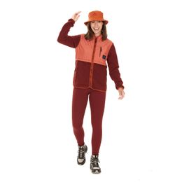 WHISTLER Damen Fleecejacke "Oak", rot, Gr. 36, mehrfarbig, 100% Polyester, Jacken, mit atmungsaktiver Eigenschaft