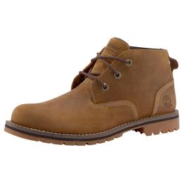 Timberland Herren Schnürboots "Larchmont II WP Chukka", Gr. 44, braun, Leder, Schuhe, Winterstiefel, Schnürstiefel, Winterschuhe, wasserdicht