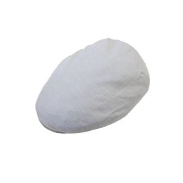 Chaplino Herren Flat Cap, grau, Gr. 58, Hahnentrittmuster, 97% Baumwolle, 3% Polyester, Caps, in kleinem Karodesign