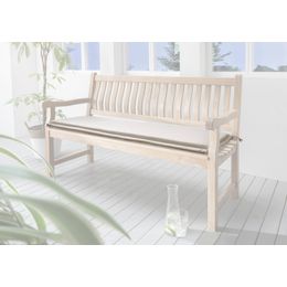 Bankauflage Destiny, B:120cm T:45cm, beige, Obermaterial: 100% Polyester. F&uuml;llung: 100% Polyurethan, Polsterauflagen, "POLSTER", Polyester