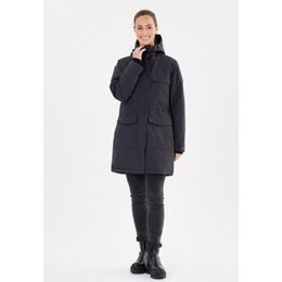 WHISTLER Damen Parka "Siberia", grau, Gr. 42, unifarben, 100% Polyester, Jacken, in wind- und wasserdichter Qualit&auml;t