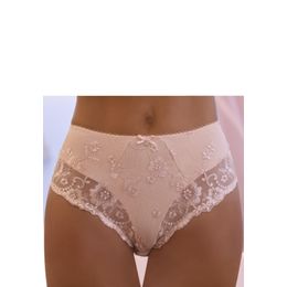 Lascana Damen Slip "Wanda", Gr. 52, beige, Obermaterial: 68% Polyamid, 18% Baumwolle, 10% Polyester, 4% Elasthan, Unterhosen, in abdeckender