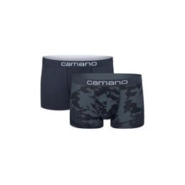 Camano Herren Trunk "Pants 2er Pack", Gr. XL, blau, 95% Baumwolle, 5% Elasthan, Unterhosen