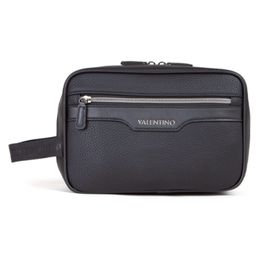 Valentino Handbags VALENTINO BAGS Damen Kosmetiktasche "EFEO", schwarz, Polyurethan, unifarben, Taschen, Kulturbeutel Schminktasche Beautycase