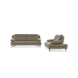 2-Sitzer Calia italia, B:180cm H:90cm T:109cm, beige, Sofas, "Cezanne, italienisches Designsofa mit erstklassigem Sitzkomfort", wahlweise mit