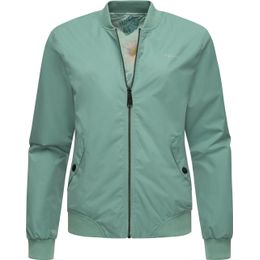 Ragwear Damen Wendejacke "Joom", blau, Gr. L, Obermaterial 1: 100% Polyester; Obermaterial 2: 100% Polyester, Jacken, modische 2-in-1-Jacke mit