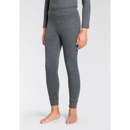 HEATKEEPER Jungen Thermounterhose, Gr. 104, grau, Obermaterial: 50% Baumwolle, 50% Polyester, unifarben, Unterhosen, Thermohose f&uuml;r Jungen und M&auml;dchen