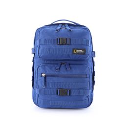 Damen Cityrucksack "Rocket", National Geographic, blau, Kunstfaser, Rucksäcke, aus recycletem Polyester