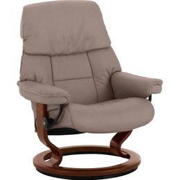Relaxsessel stressless, B:79cm H:98cm T:76cm, braun, Leder BATICK: BATICK ist ein leicht korrigiertes, durchgefärbtes und genarbtes Möbelleder, bei