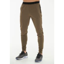 Virtus Herren Sweathose "BLAG V2", braun, Gr. XXXL, unifarben, 87% Polyester, 13% Elasthan, Hosen, mit atmungsaktivem 4-Wege-Funktionsstretch