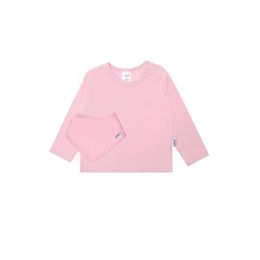 Liliput M&auml;dchen Langarmshirt, rosa, Gr. 74, unifarben, 100% Baumwolle, Shirts, aus reiner Bio-Baumwolle