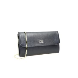 Damen Clutch "Eleganz", Collezione Alessandro, schwarz, Leder, Taschen, aus Leder, mit separaten Fächern