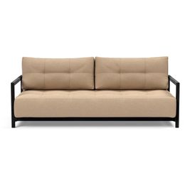 Schlafsofa, B:209cm H:83cm T:117cm, braun, INNOVATION LIVING , 100% Polyester, Kinderzimmer, Sofas, "Bifrost hochwertige Schlaffunktion, extrabreite