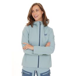WHISTLER Damen Softshelljacke "Osbourne", blau, Gr. 40, unifarben, 100% Polyester, Jacken, aus wind- und wasserdichtem Material