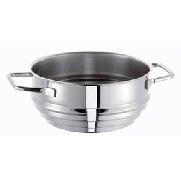 Schulte Ufer SCHULTE-UFER D&auml;mpfeinsatz "Wega", 20cm, silber, Topfeins&auml;tze