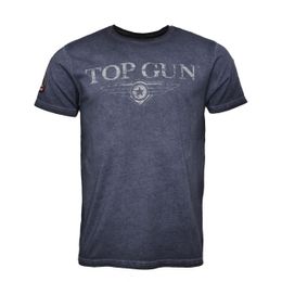 Top Gun Herren T-Shirt "TG20213001", blau, Gr. M, Obermaterial: 100% Baumwolle, Shirts
