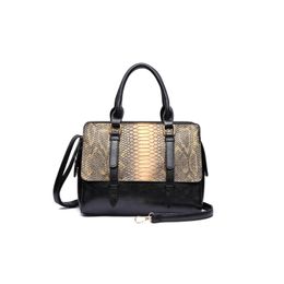 Damen Umh&auml;ngetasche "Keola", Collezione Alessandro, gold, Lederimitat, Taschen, schimmerndes gepr&auml;gtes Material
