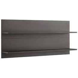 H&auml;ngeregal KOCHSTATION, B:110cm H:48cm T:18cm, grau, Wohnzimmer, Regale, "KS-Tulsa", 110 cm breit, 2 Ablagen