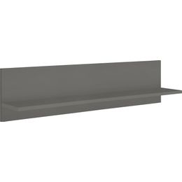 Wandboard KOCHSTATION, B:100cm H:24cm T:18cm, grau, Holzwerkstoff, Küche, Regale, "KS-Samos", 100 cm breit