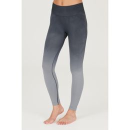 ENDURANCE ATHLECIA ATHLECIA Damen Trainingstights "Sisa", grau, Gr. S, mehrfarbig, 64% Nylon, 28% Polyester, 8% Elasthan, Hosen, mit feuchtigkeitsregulierenden