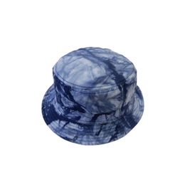 Chaplino Herren Outdoorhut, blau, Gr. M, 100% Baumwolle, H&uuml;te, in Batik-Optik
