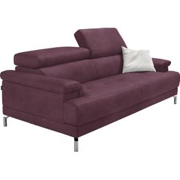2,5-Sitzer Egoitaliano, B:200cm H:76cm T:106cm, lila, Sofas, "Soul, Design und Sitzkomfort auf hohem Niveau, tolle Details", inkl.