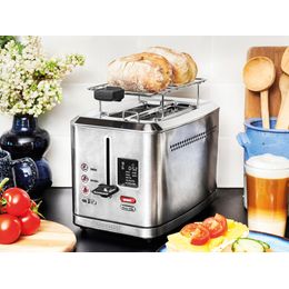 Gastroback Toaster "42395 Design Toaster Digital 2S", B:17,5cm H:28,7cm T:23,9cm, silber, Toaster