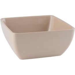APS Servierschale "PURE", B/H/L: 19cm x 9cm x 19cm, beige, Schüsseln, 1,5 Liter