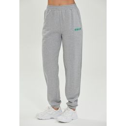 ENDURANCE ATHLECIA ATHLECIA Damen Sweathose "Aurore", grau, Gr. 36, unifarben, 90% Baumwolle, 10% Polyester, Hosen, mit CottonTouch