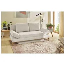 Jockenhöfer Schlafsofa JOCKENHÖFER GRUPPE "Yann" Sofas Gr. B/T: 198 cm x 92 cm, Chenille, beige 2-Sitzer-Sofa Schlafsofa inklusive Bettfunktion, StauraumBettkasten, verstellbare Armlehnen Bestseller