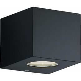 REALITY Leuchten LED Außen- Wandleuchte Cordoba Up- & Downlight schwarz Wandleuchte