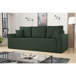 Kaiser Modernes Sofa zoom mit Schlaffunktion Grün