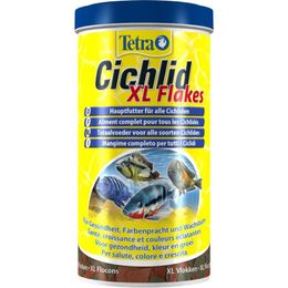 Tetra - Cichlid Zierfischfutter XL-Flakes 1 l Fischfutter