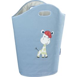 Wenko - Wäschesammler Kids Gerry 24 l, blau, beige Wäschesammler