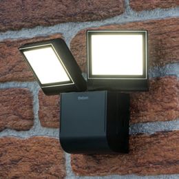 Theben LED-Außenwandleuchte theLeda S17-100L, schwarz, 2-flg