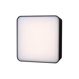 toom LED-Wandleuchte 'Warschau' schwarz 15 x 15 x 5,8 cm