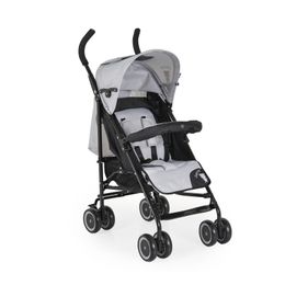 Moni Kinderwagen, Buggy Jerry, Sonnendach, schwenkbare Vorderräder, EVA-Räder grau schwarz