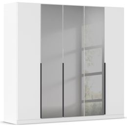 Drehtürenschrank Inosign "Ferris Schrank Breite 2,10m BESTSELLER Schlafzimmerschrank" Schränke Gr. B/H/T: 226 cm x 210 cm x 54 cm, PREMIUM, weiß (alpinweiß) Kleiderschrank mit Spiegel in den Ausführungen BASICCLASSICPREMIUM