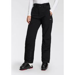 Skihose CMP, Damen, Gr. 36, N-Gr, schwarz (nero), Web, Obermaterial: 100% Polyester. Futter: 100% Polyester. Wattierung: 100% Polyester, sportlich, Hosen