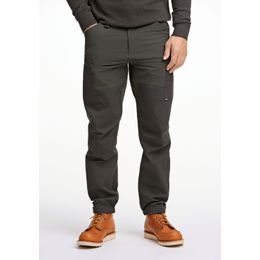 Chinos LINDBERGH "LINDBERGH Klassische Hose, Troyer" Gr. L, grün (army) Herren Hosen